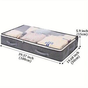 Unbranded | Storage & Organization | Flexible Zippered Under Bed ...